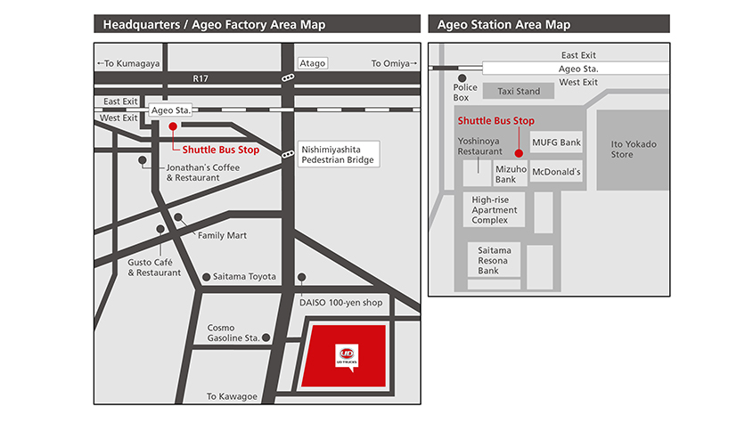 Access Map | UD Trucks